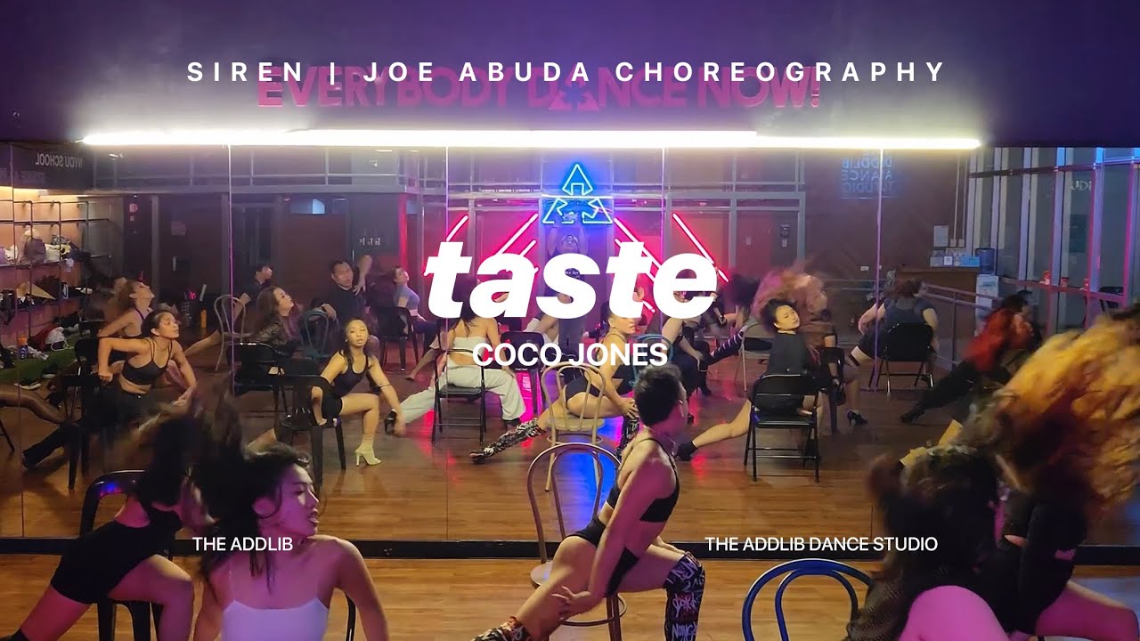Taste - Coco Jones | Joe Abuda Choreography | CLASS - YouTube