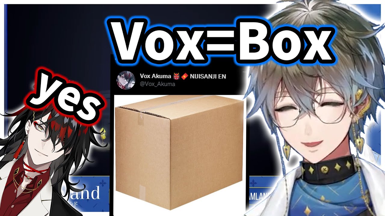 【Nijisanji EN】官方(Vox本人)認可的Vox=Box【Ike Eveland/Vox Akuma】【中文字幕】 - YouTube