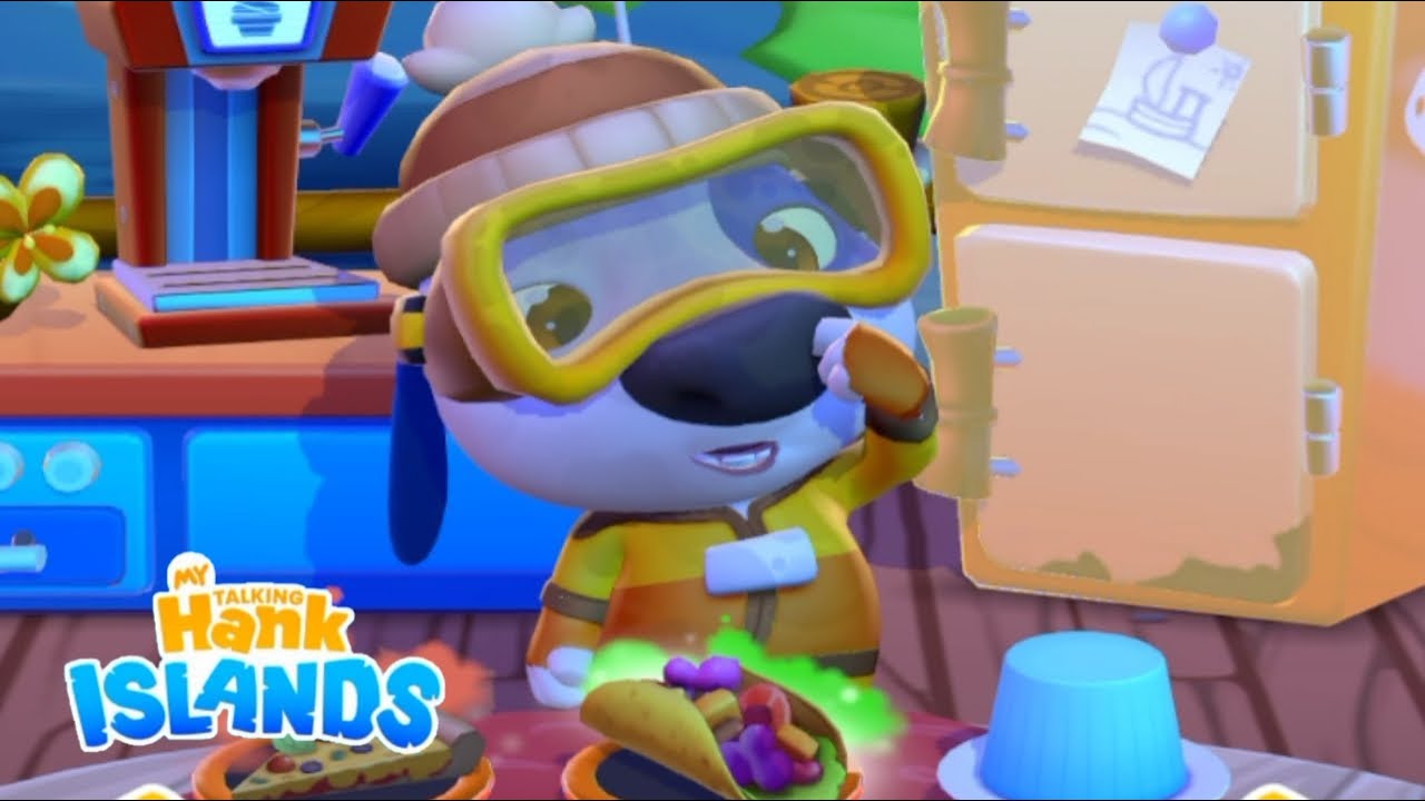 🐷My Talking Hank Islands🦁Level 339-341 New Update Walkthrough🐯|Chamor ...