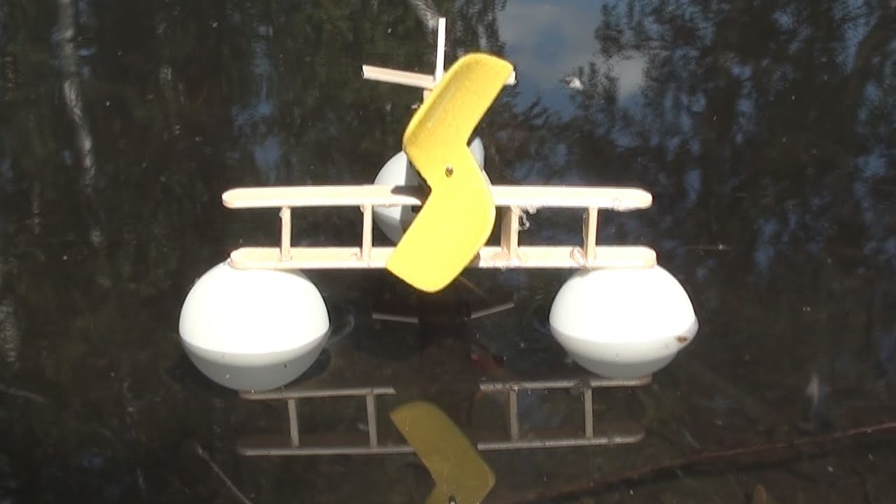 How to Make a Mini Hydroplane DIY - YouTube