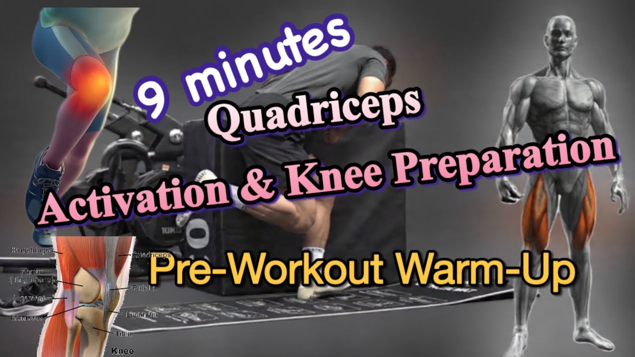 Monday _Warm-Up | Quadriceps Activation & Knee Preparation (Bodyweight ...