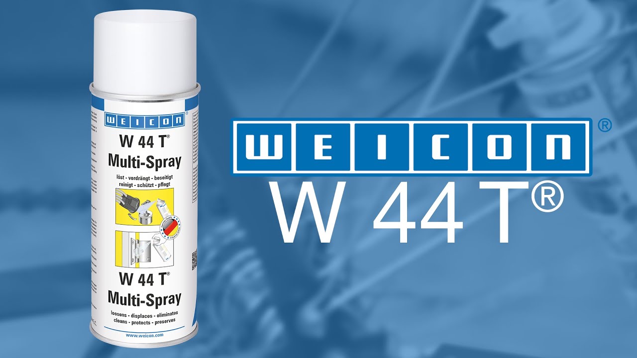 Lubricate, maintain & clean with only one spray | WEICON W 44 T your ...