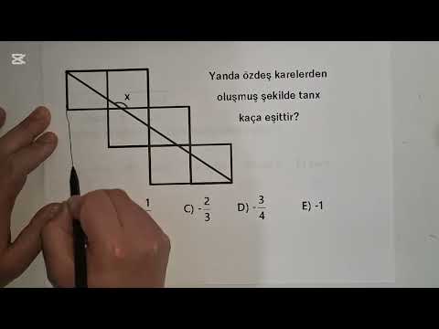 TRİGONOMETRİ SORU ÇÖZÜMÜ  TYT AYT ÜNİVERSİTEYE HAZIRLIK LİSE 