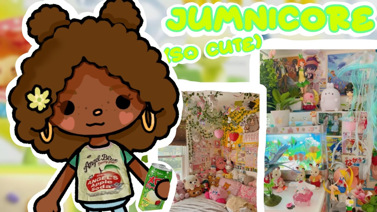 I MADE A JUMNICORE ROOM IN TOCA BOCA🍃🍄🫶🏽😍(so aesthetic) - YouTube