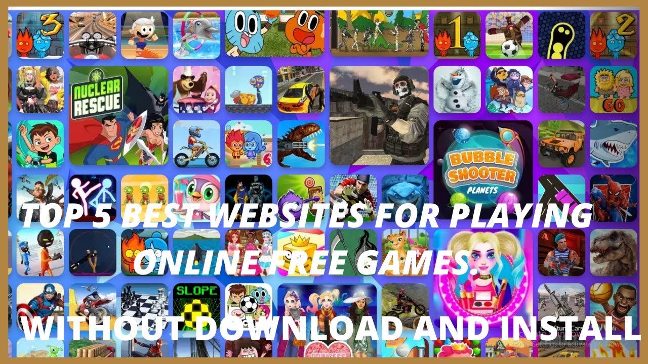 TOP 5 BEST WEBSITES FOR PLAYING ONLINE AND OFFLINE GAMES FOR PC ...