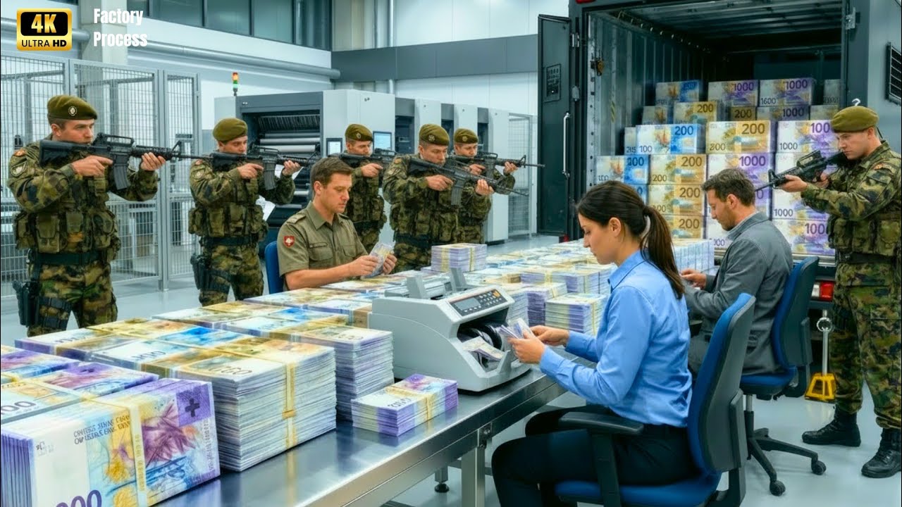 Inside Switzerland’s Banknote Factory: How CHF Becomes the World’s Safe ...