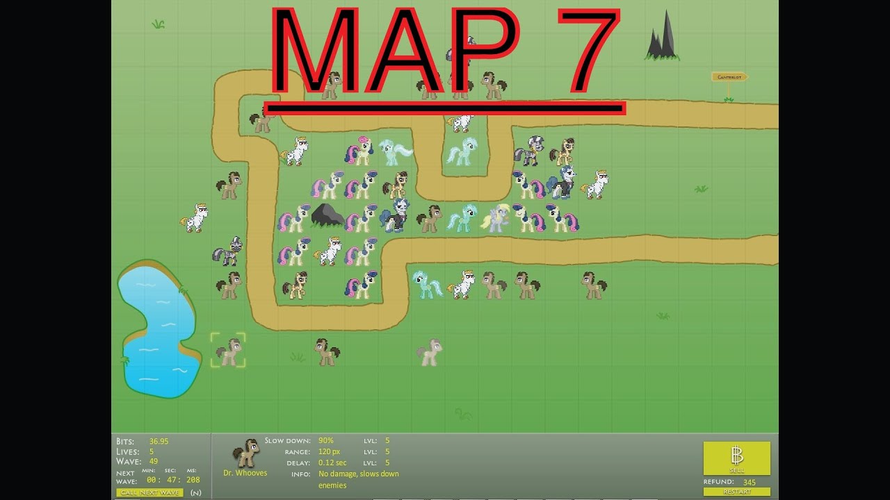 Canterlot Siege 2 - Map 7 - 1.6 - Hard - Perfect - YouTube