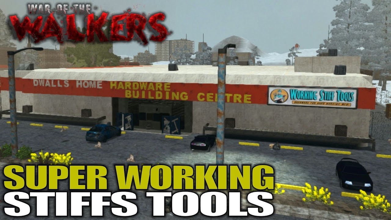 SUPER WORKING STIFFS TOOLS | WotW MOD 7 Days to Die | Let's Play ...