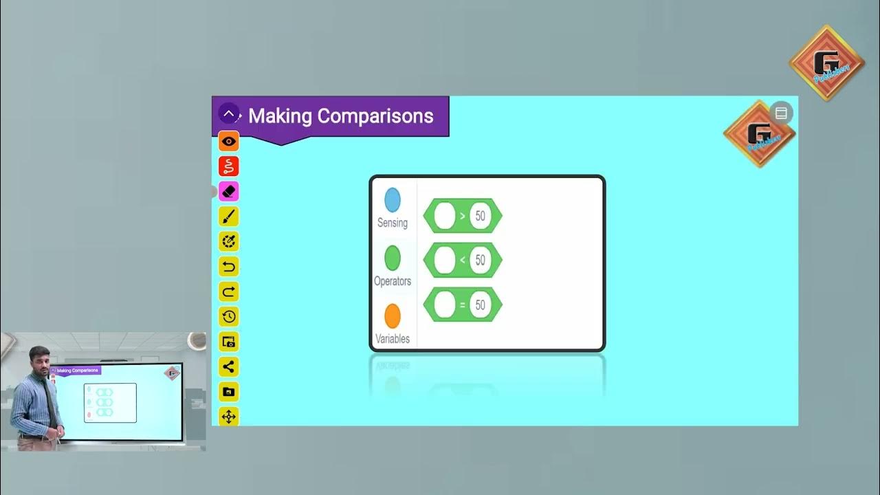 Gohar Computer Science 7|Unit 5|Lec 7|Operators in Scratch - YouTube