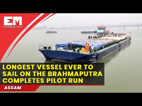 Assam: MV Ram Prasad Bismil longest vessel to ever sail on Brahmaputra