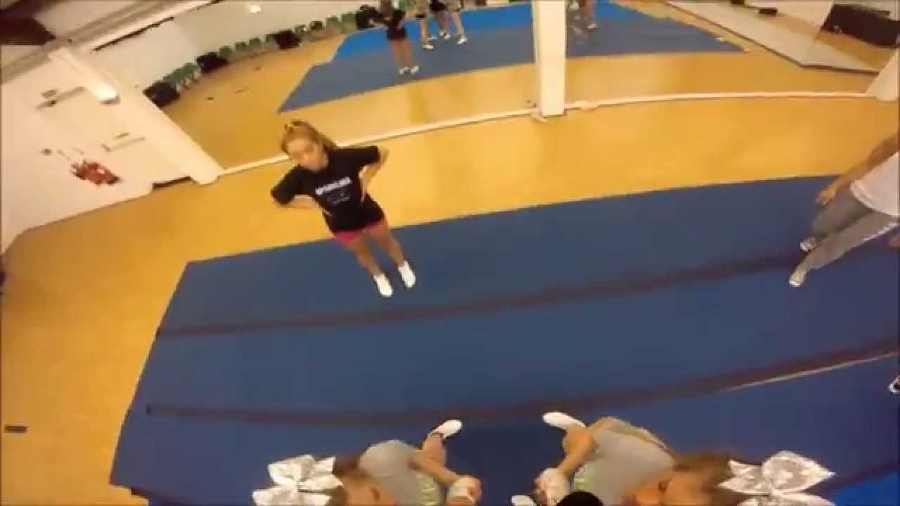 Sparks Elite Sparklers Cheer Training GoPro - YouTube