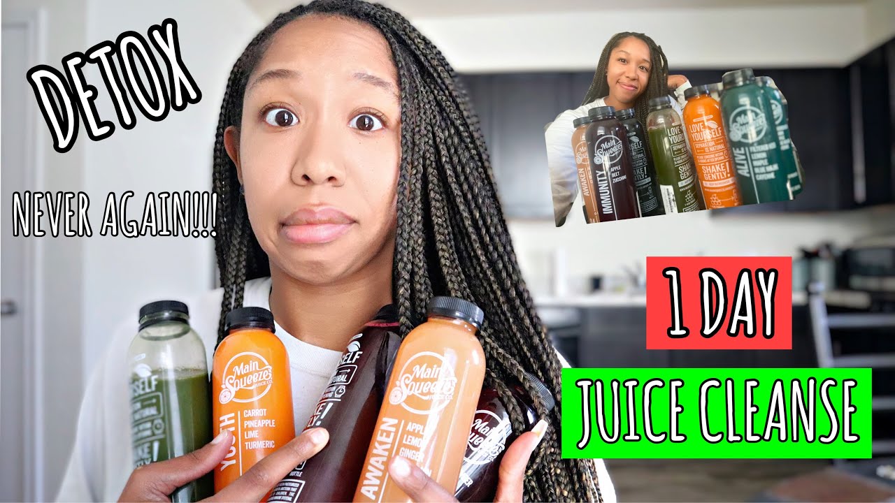 Trying a 1 day juice cleanse ..... NEVER AGAIN | WATCH WHAT HAPPENS ...