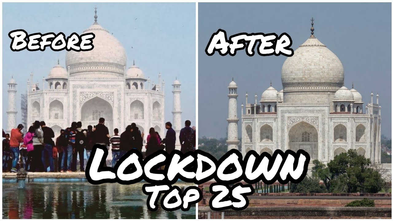 25 Popular Places of India Before And After Lockdown - YouTube