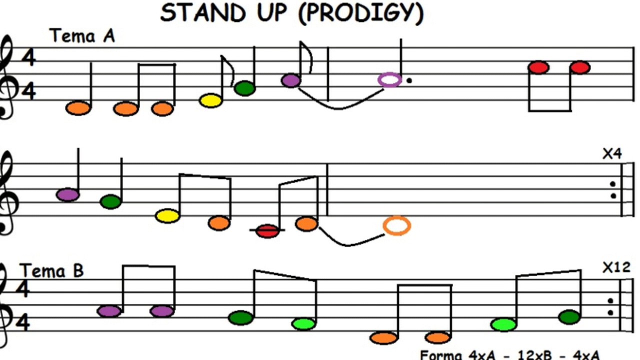 BASE MUSICAL PARA STAND UP - FLAUTA DULCE - YouTube