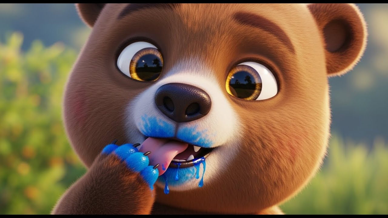 The Bear Who Loved Blueberries | Best Nursery Rhymes and Kids Songs ...