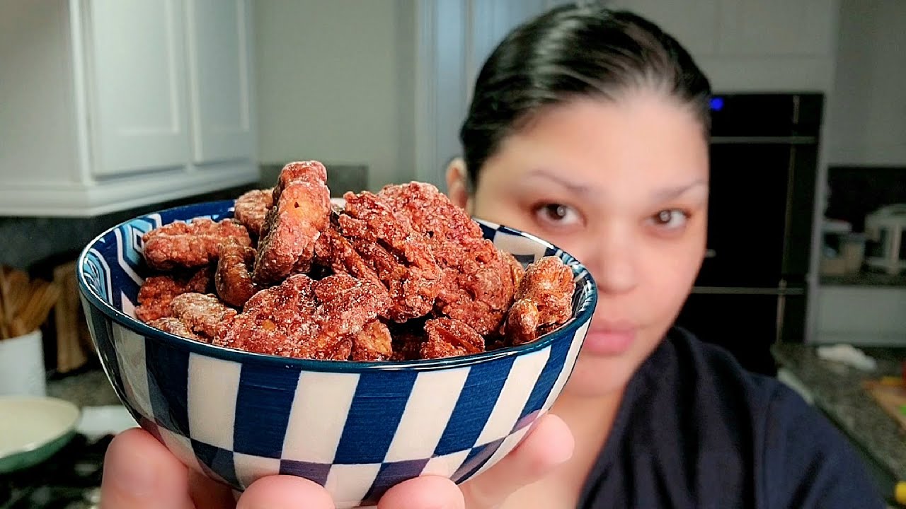 The Perfect Holiday Snack Candied Pecans Recipe VLOGMAS Day 23 Simply ...