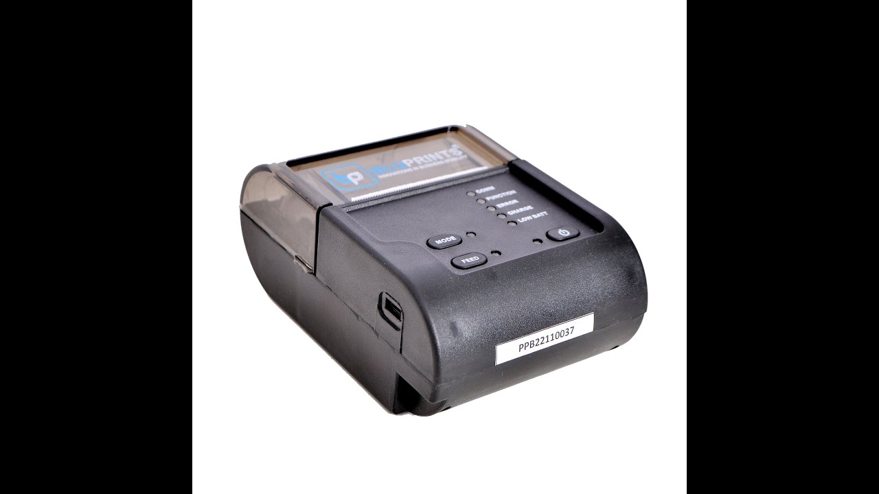 Unboxing the BluPrints Sampann Premium Bluetooth Printer - YouTube