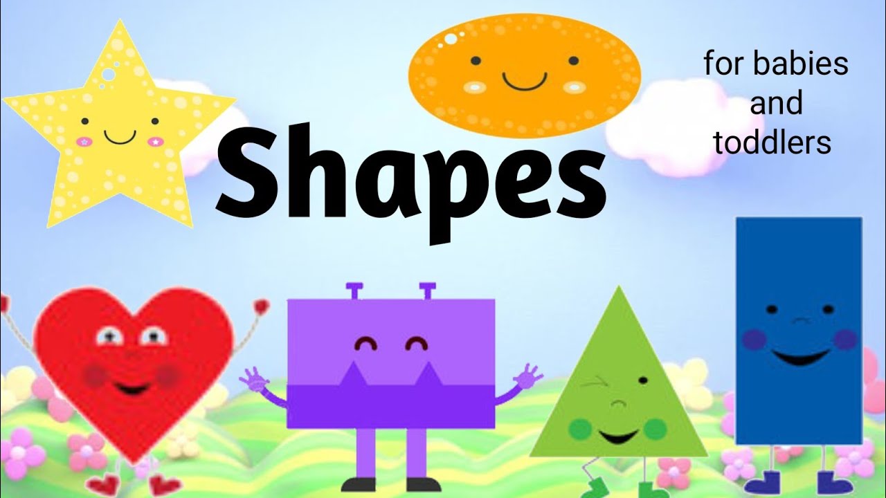 Learn Shapes For Kids|| Shapes Names || English Vocabulary For babies ...
