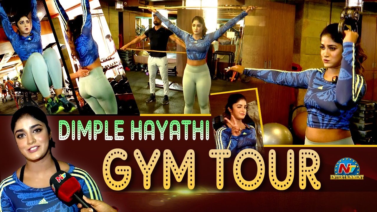 Dimple Hayathi Intense Workout Exclusive | Tik Talks With Taruna | NTV ...