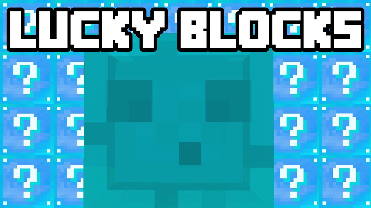 Minecraft BLUE LUCKY BLOCK BOSS CHALLENGE! KING SLIME! - YouTube