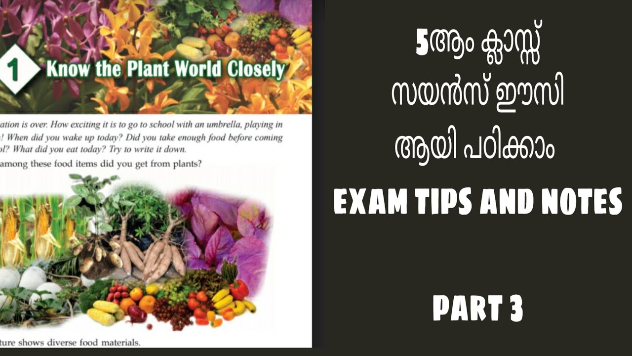 5 ആം ക്ലാസ്സ്‌ സയൻസ്. പാഠം 1 part 3/fifth standard science first ...