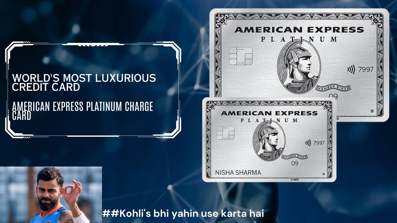 American Express Platinum Charge Card Review - YouTube