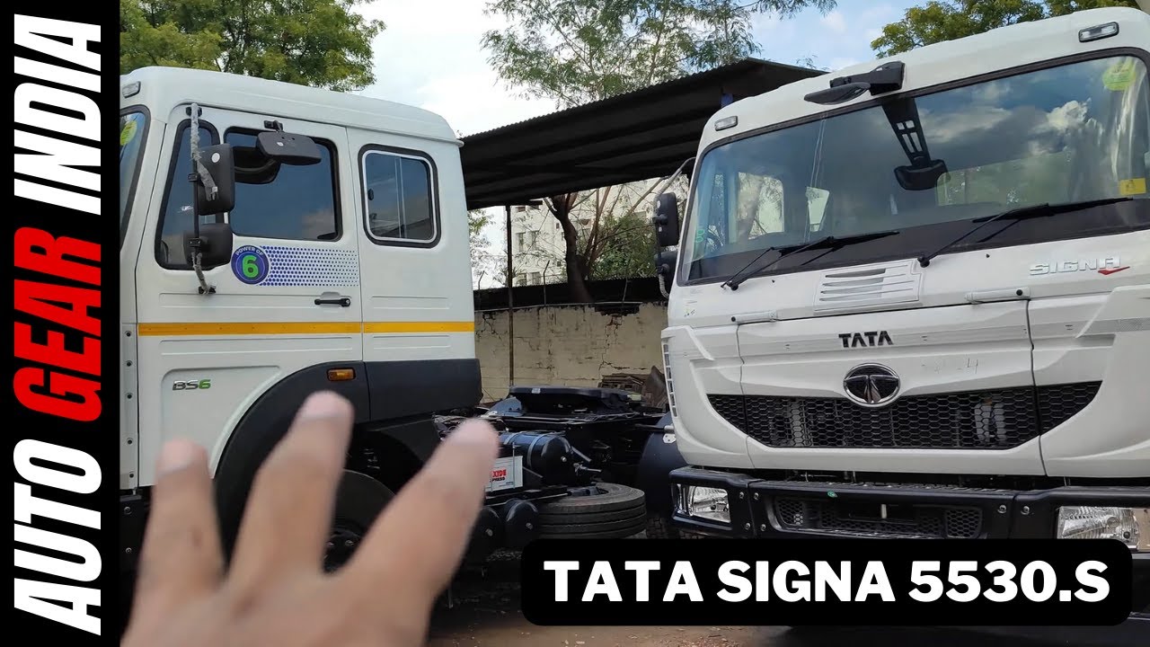 2022 TATA SIGNA 5530.S LX MODEL REVIEW \\ 2 FUEL TANK \\ #autogearindia ...