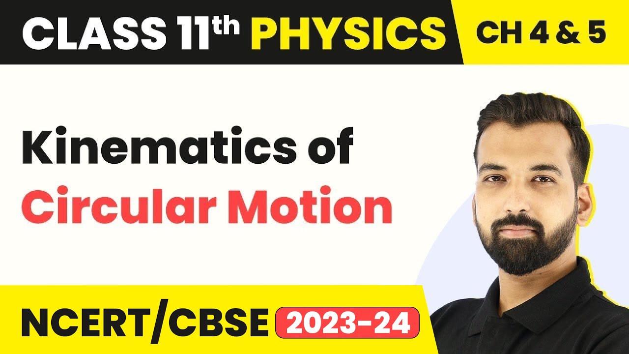 Kinematics of Circular Motion - Circular Motion | Class 11 Physics ...