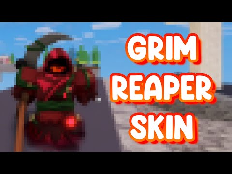 New Grim Reaper Skin Showcase (Roblox Bedwars) - YouTube