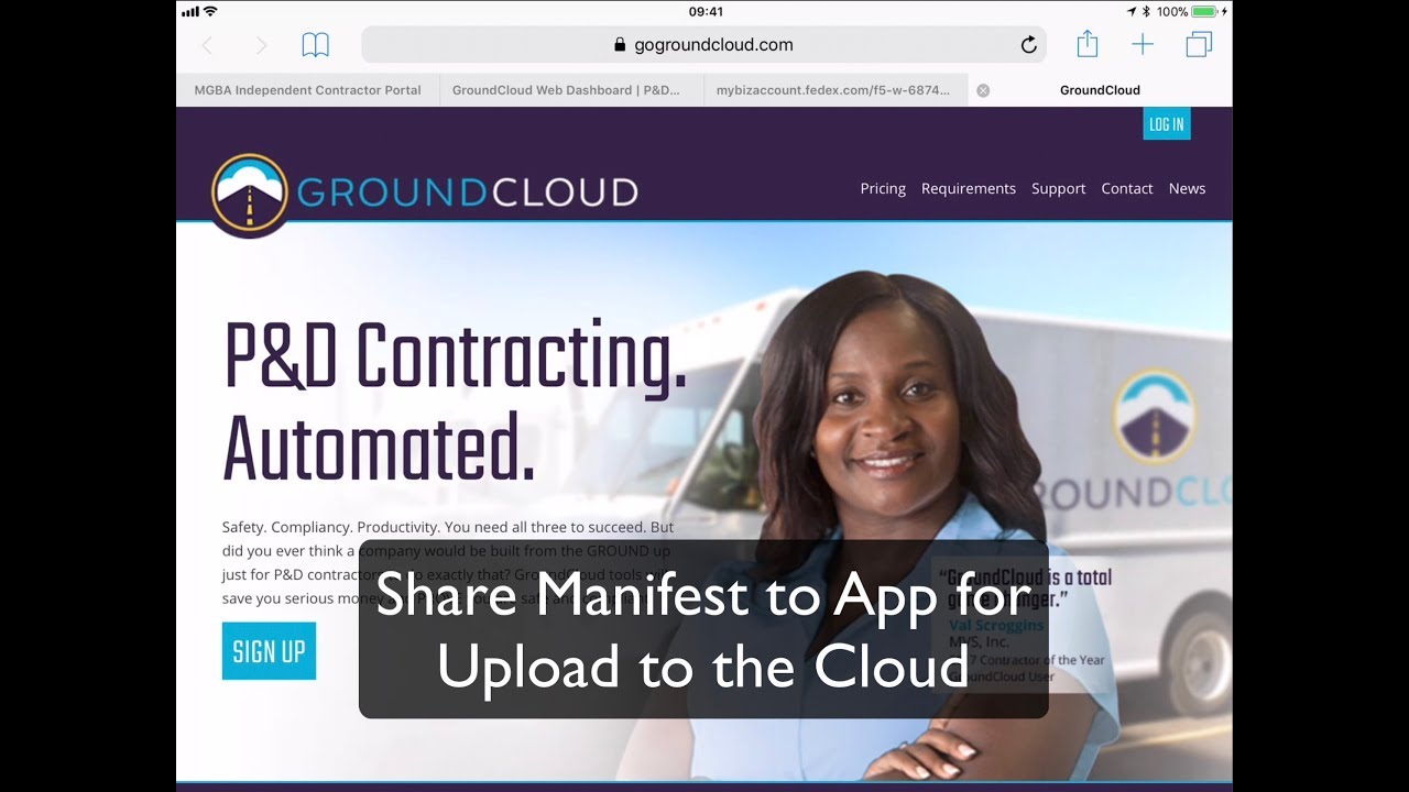 Upload Manifest via GroundCloud App - YouTube