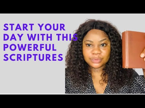 Morning declaration: Most powerful Scriptures to declare every morning ...