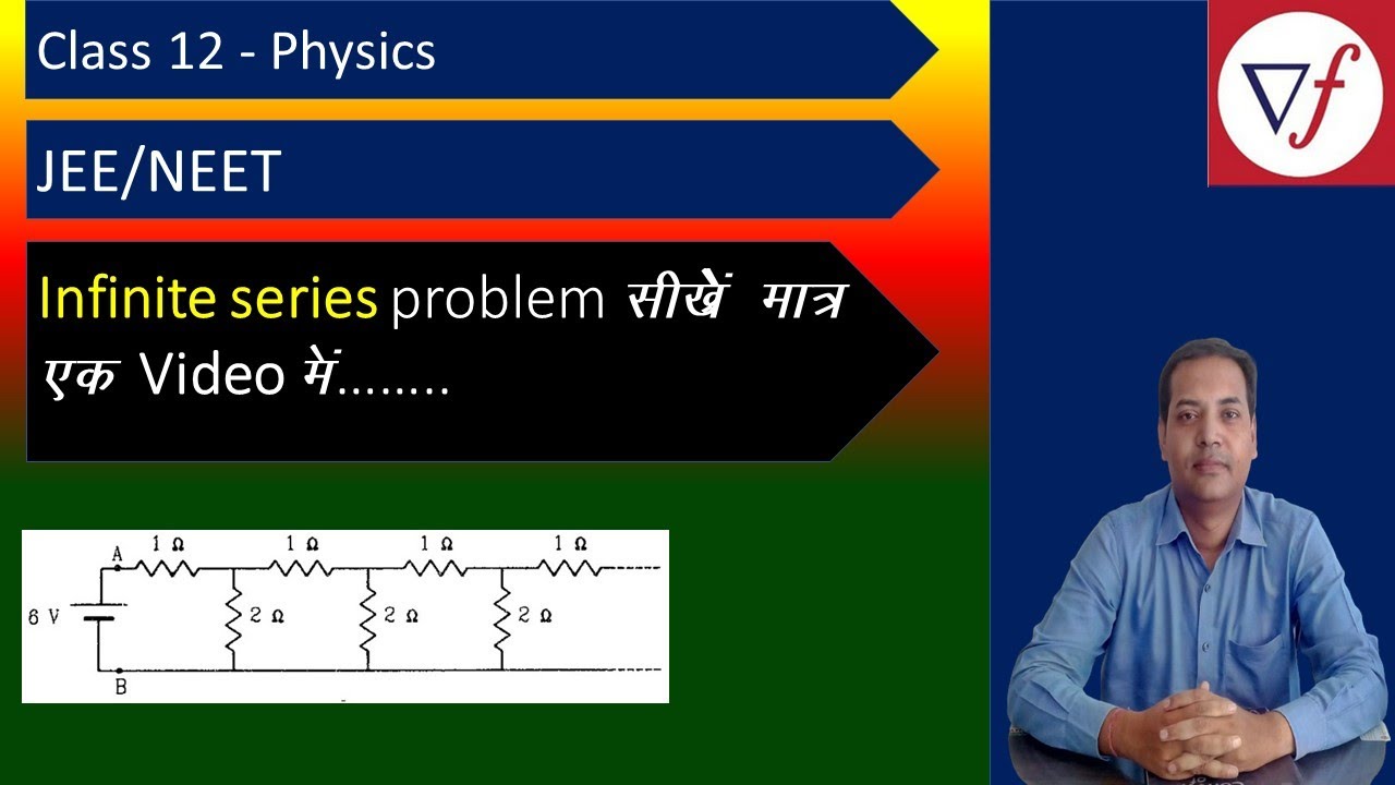 Current Electricity 06 : Combination of Resistors | Infinite Series DC ...