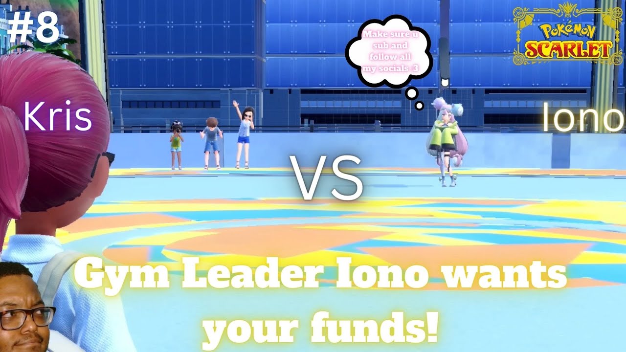 LP Pokemon ScVi CAGELOCKE (VS Gym Leader Iono) - YouTube