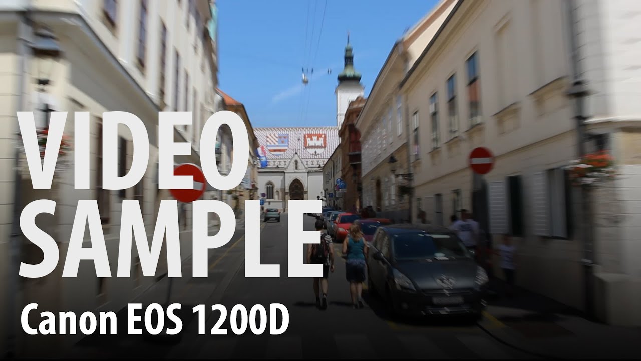Canon EOS 1200D (Rebel T5) : video sample