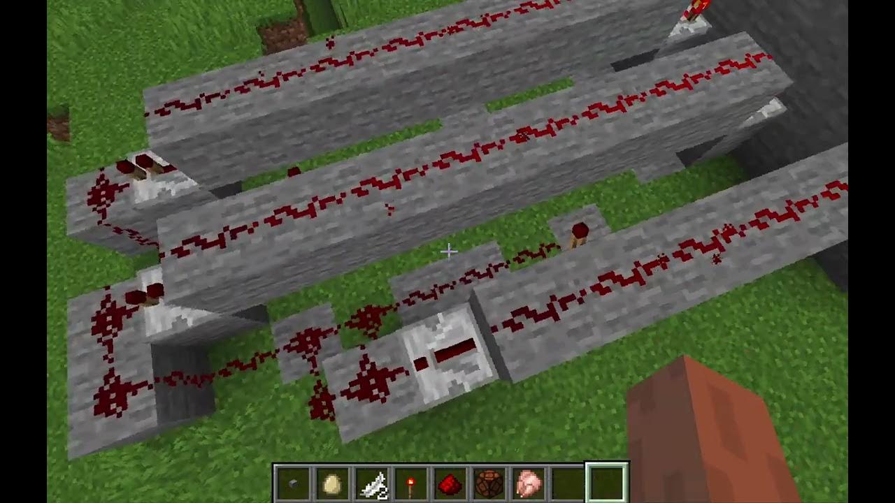 10 easy redstone builds - YouTube