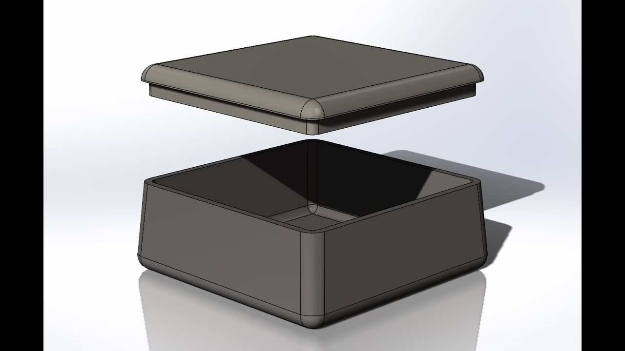 Simple Box In SolidWorks YouTube Simple Box In SolidWorks YouTube