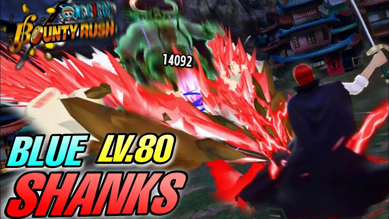 5* EX BLUE Shanks Gameplay! || ATACANTE TOP! || ONE PIECE Bounty Rush 🔥 ...