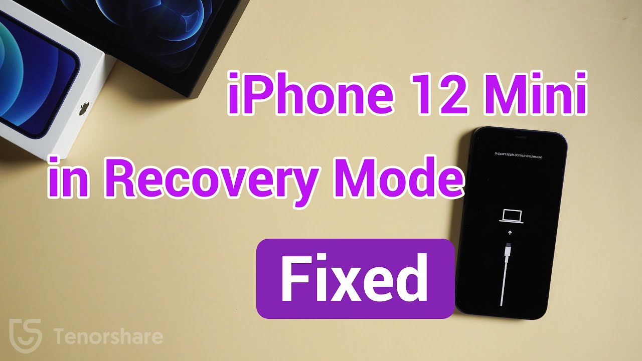 How to Fix iPhone 12 Mini Recovery Mode (4 Ways) - YouTube