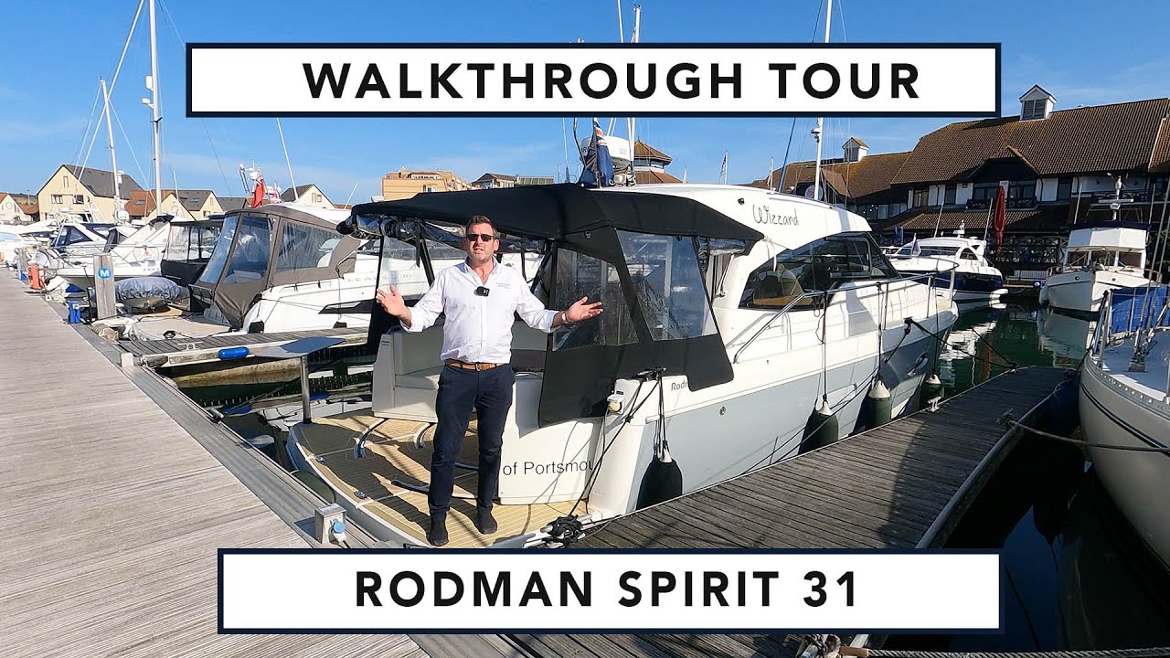 Rodman Spirit 31- £130K Walkthrough Tour - A really unique and quirky ...