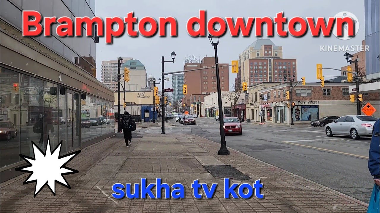 Brampton downtown 26/3/2025 sukha tv kot - YouTube