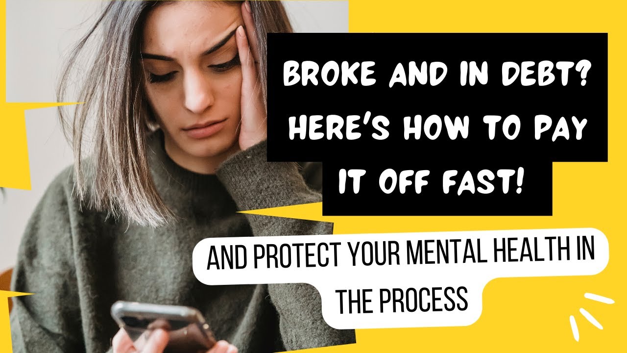 How to Pay Off Debt Fast When Broke: A Step-by-Step Blueprint to Get ...