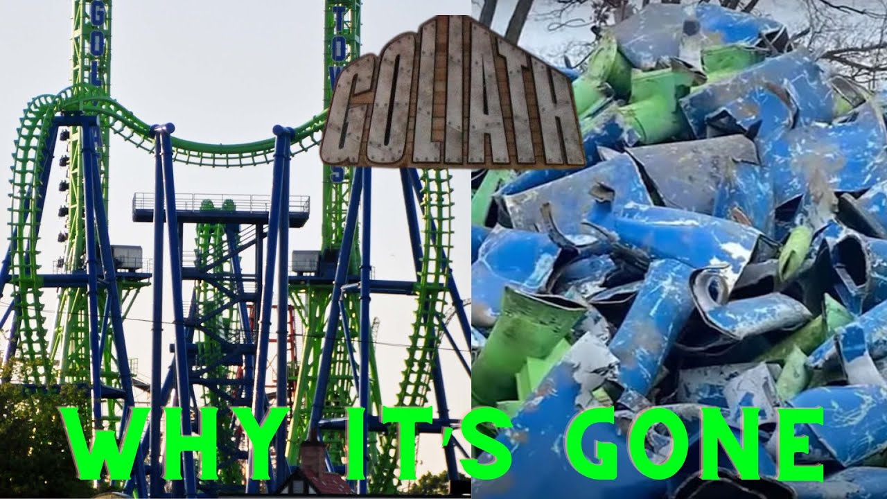 The Rise And Fall Of Goliath At Six Flags New England Why Its Gone 4357