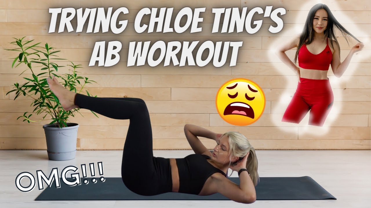 I TRIED CHLOE TING’S 8 MINUTE LOWER ABS WORKOUT | Hit or Miss? - YouTube