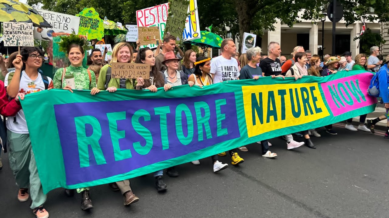 A Bonkers Day at Restore Nature Now London ️ - YouTube