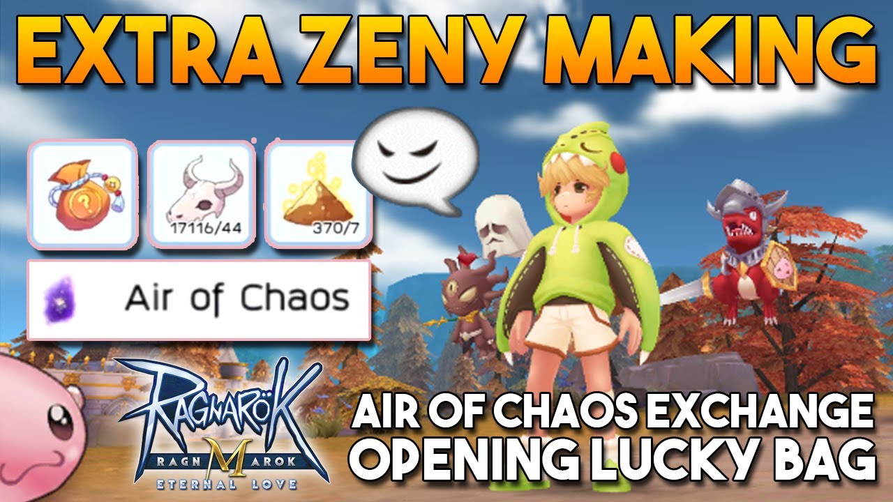 EXTRA ZENY MAKING ABILITY USING ANCIENT REMAINS & AIR OF CHAOS ...