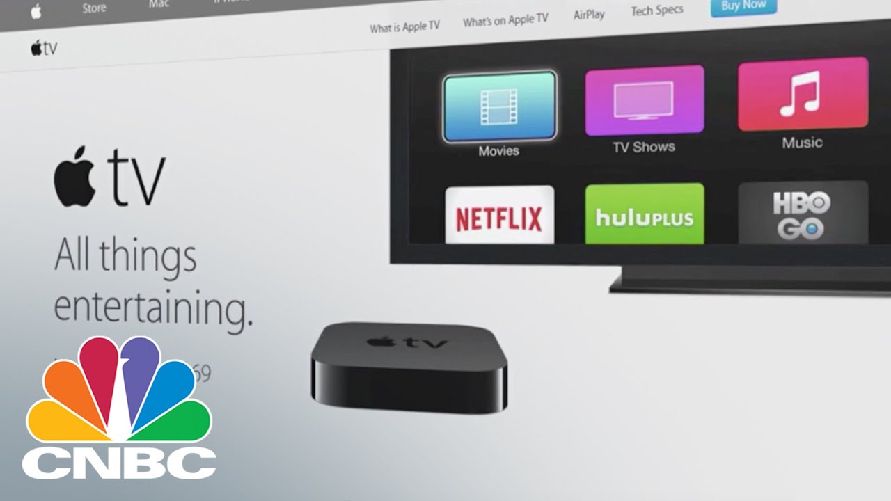 Is Apple Considering an Online TV Service? | Tech Bet | CNBC - YouTube