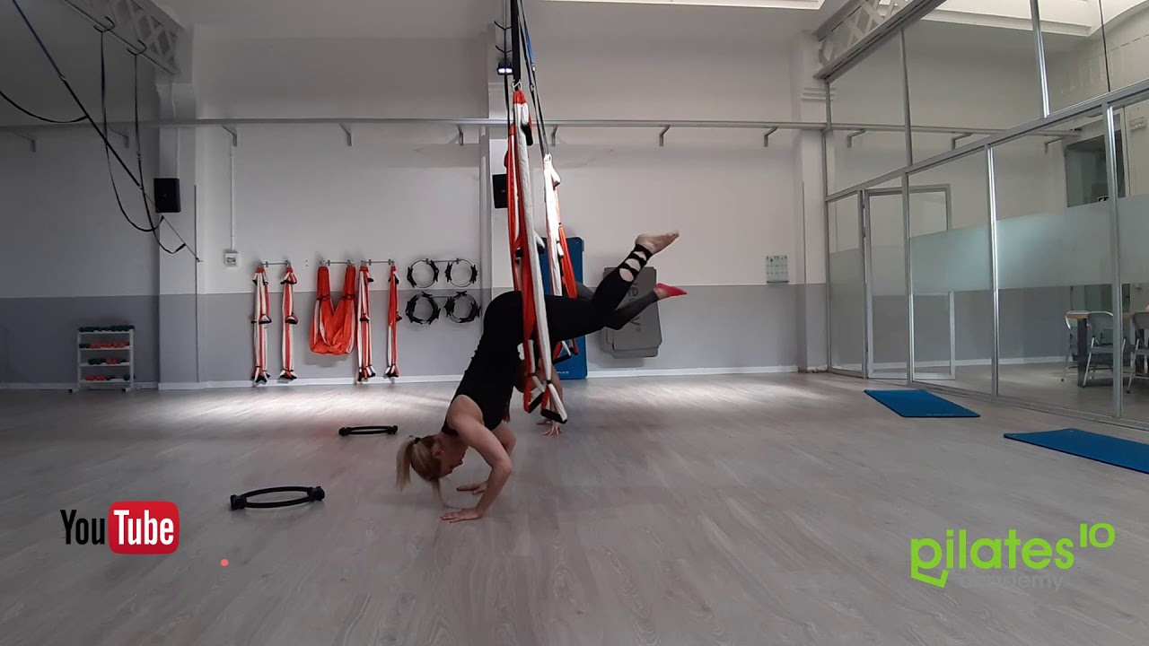 Secuencia de Ejercicios con el Aro en Fly Pilates (2ª Parte) - YouTube