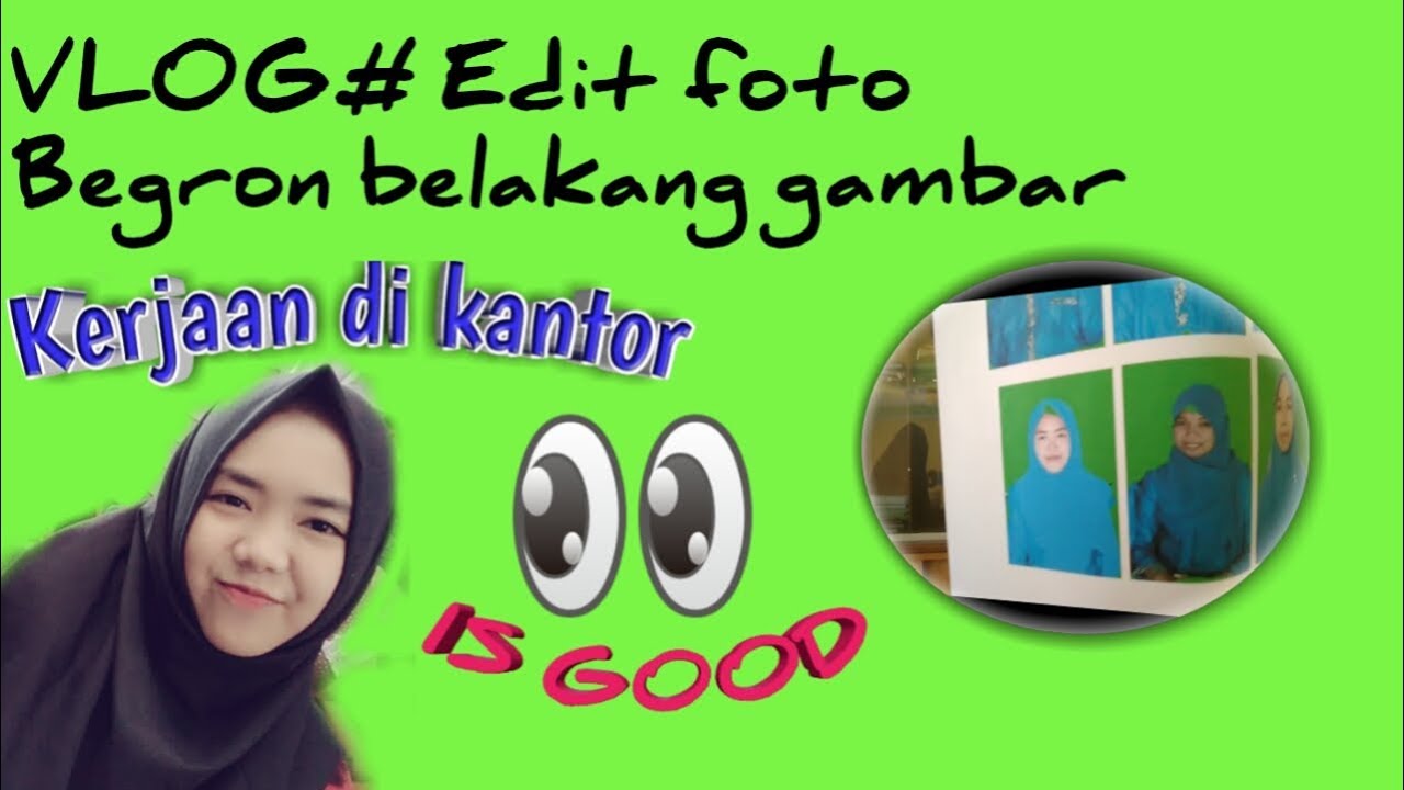 Cara edit begron belakang foto #VLOG SERU - YouTube