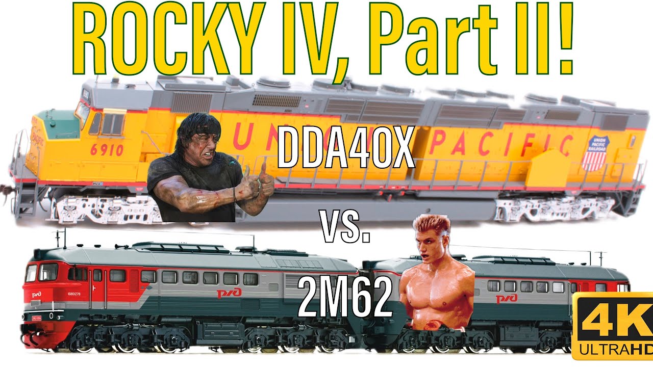The Soviet/Russian SD40 and DDA40X-ski! Roco's Heavy-Hitting 2M62 / M62 (Roco 73793, 73798 ...