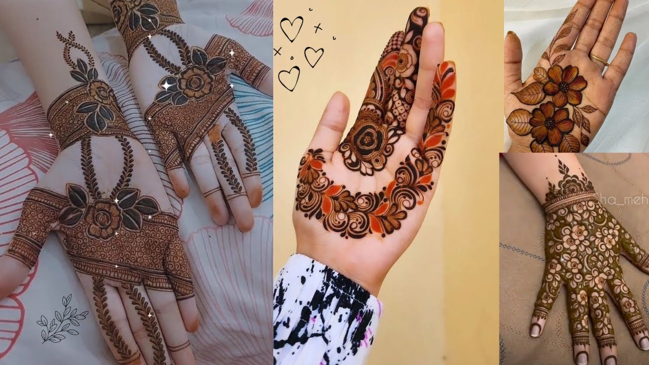 Mehndi Designs Simple | New Mehndi Designs | Simple Mehndi Designs ...